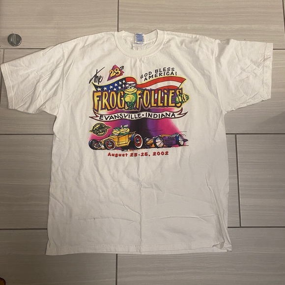 Gildan | Shirts | Y2k Race Car Tee | Poshmark